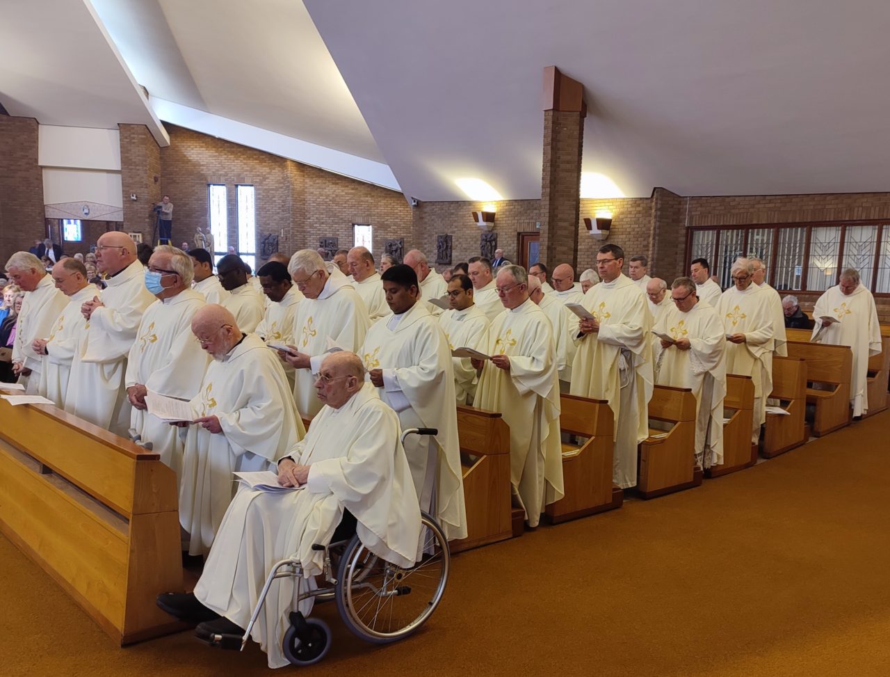 Priests renew vows at annual Chrism Mass - Middlesbrough Diocese
