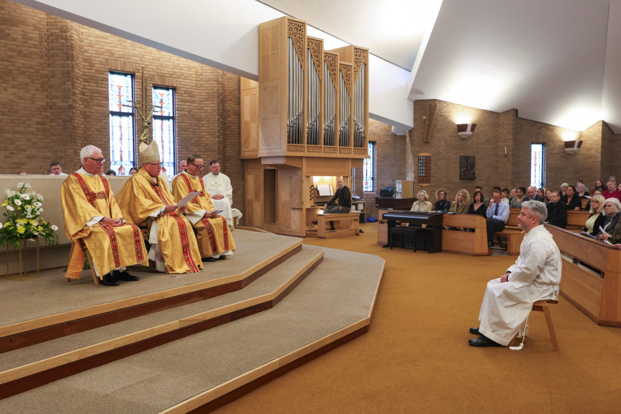 Joy replaces nerves as Father Steven is ordained - Middlesbrough Diocese